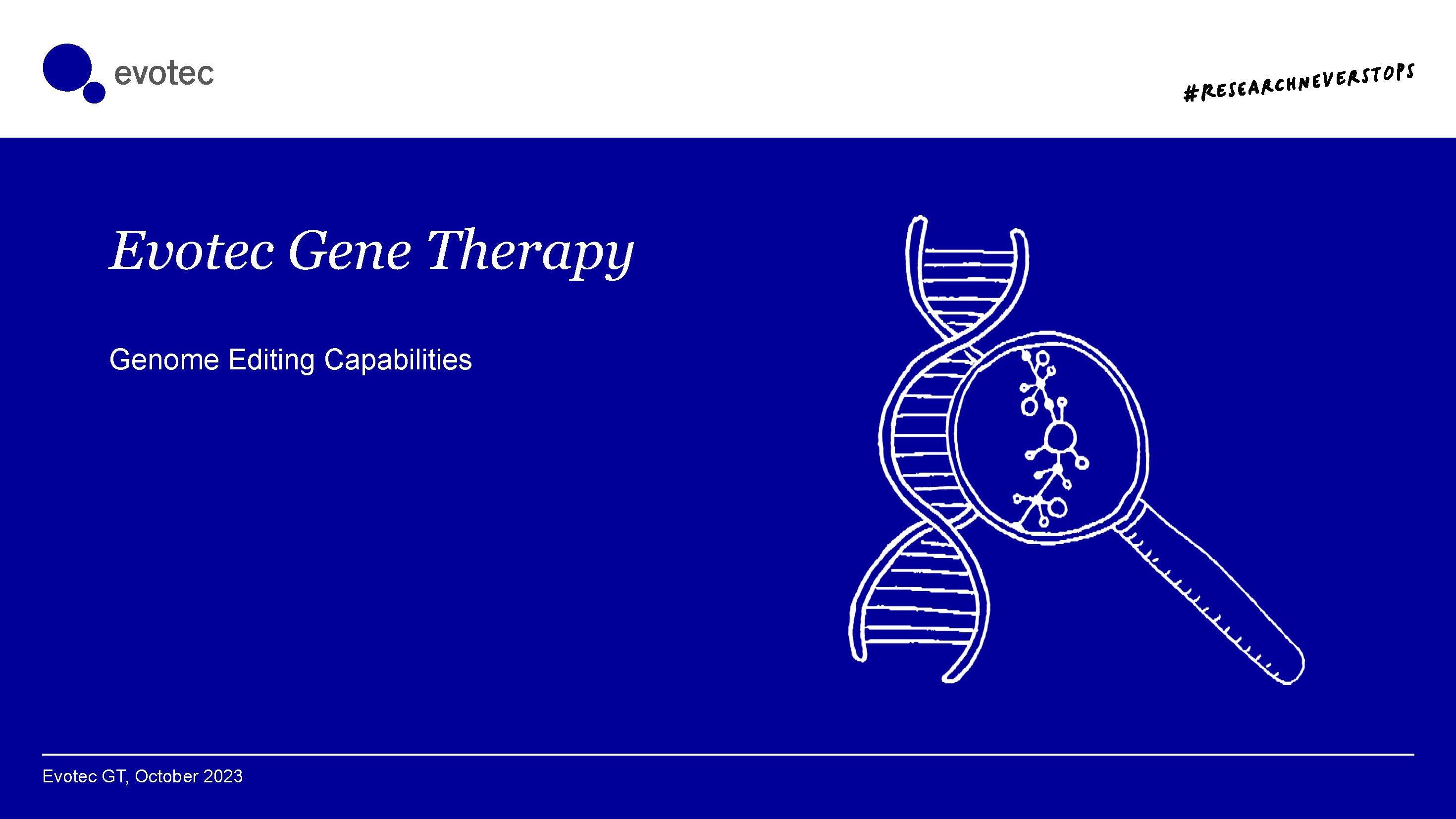 Genome Editing Capabilities